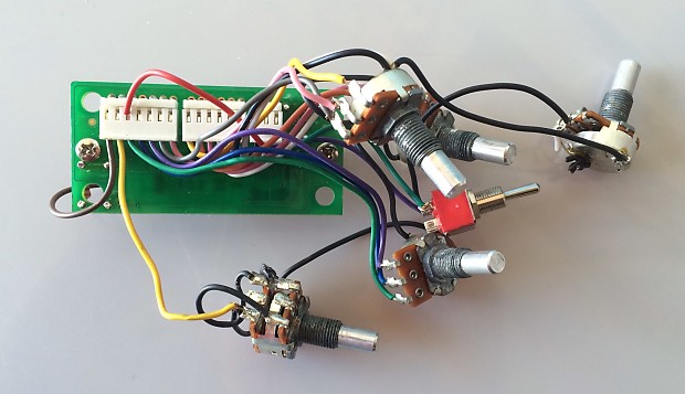 Cortek Funk Preamp Board,Pots and Switch For Bartolini MK1 | Reverb