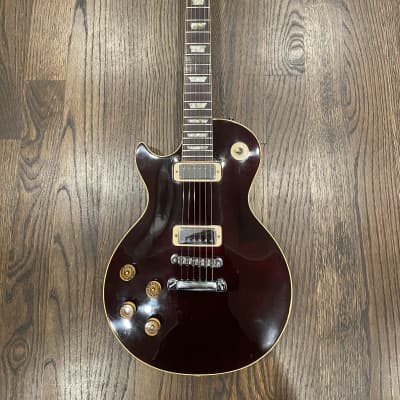 Gibson Les Paul Deluxe Left Handed 1980 Wine Red | Reverb