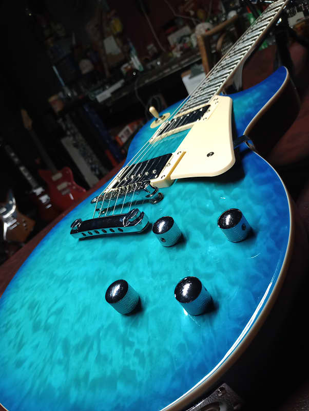 Leo Jaymz - LP Single Cut Deluxe ** RARE W/UPGRADES** | Reverb