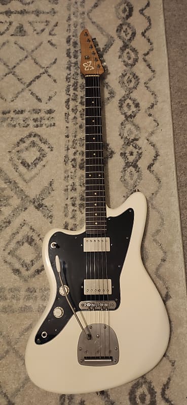Left-Handed Gray Guitars Jazzmaster 2018 White | Reverb Australia