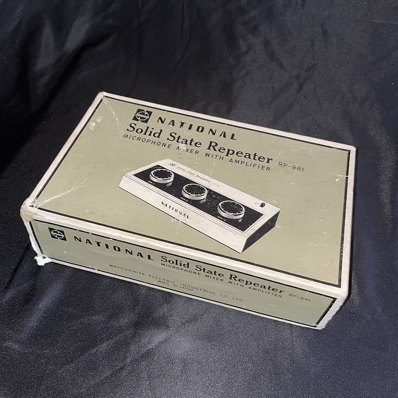 National Solid State Repeater RP-981 1960’s | Reverb
