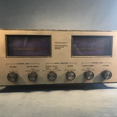 Altec Lansing 9440 A Power Amplifier 1970's - Silver | Reverb
