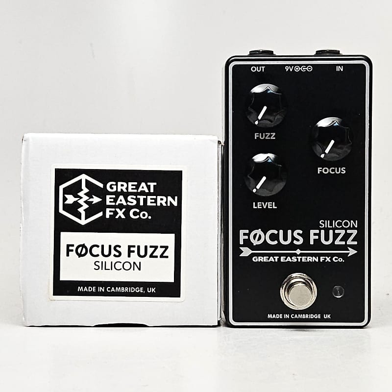 used Great Eastern FX Co. Focus Fuzz Silicon, Mint Condition | Reverb