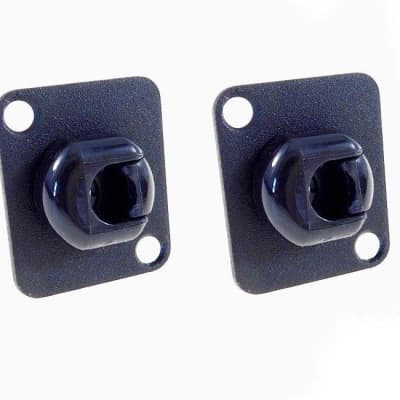 (2 PACK) PROCRAFT D-VENT D Type Panel Mount Plate with Round | Reverb