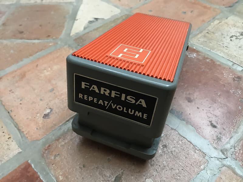 Farfisa Repeat/Volume 1960-1975 - Grey / Orange -Percussive | Reverb