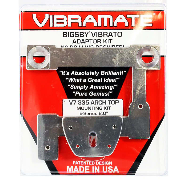 Vibramate V7-335 Model E-Series 8.0" Archtop Quick Mount | Reverb UK