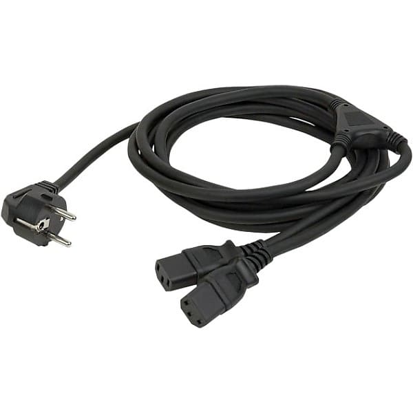 DAP Schuko Splitter auf 2 x Kaltgeräte 3 m | Reverb