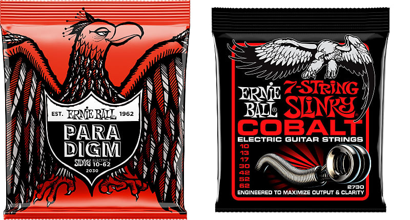 Ernie Ball 2030 Skinny Top Heavy Bottom Slinky Paradigm | Reverb