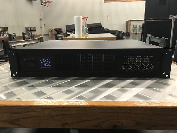 QSC CX404 Black | Reverb