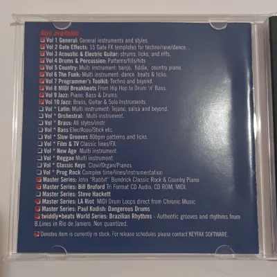 Keyfax Software Twiddly Bits Volume 10 Jazz Floppy Disk 1997 | Reverb