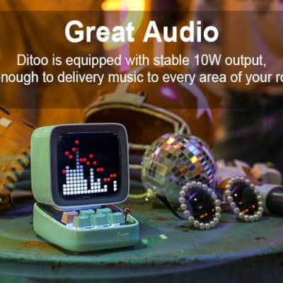 divoom ditoo - China / Pink / Speaker | Reverb