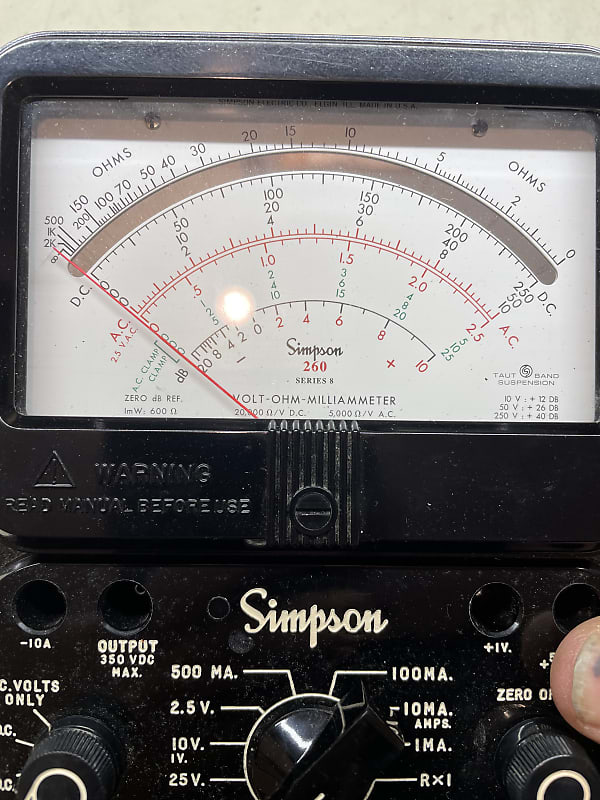 Simpson 260 Series 8 Vintage - Black | Reverb