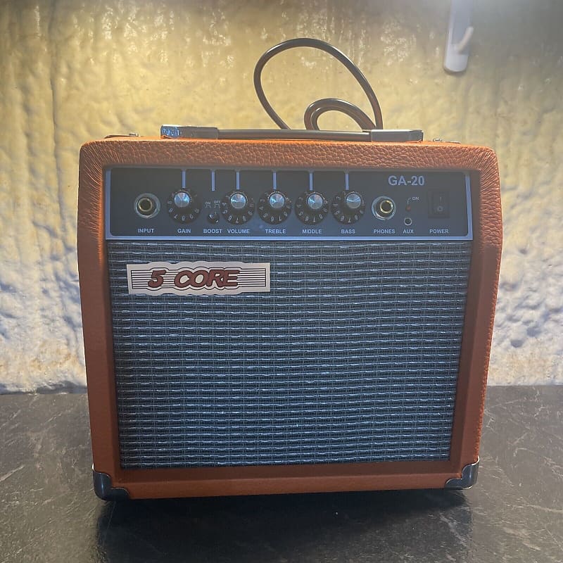 5Core 20W Guitar Amplifier Built-in Speaker Electric Acoustic | Reverb