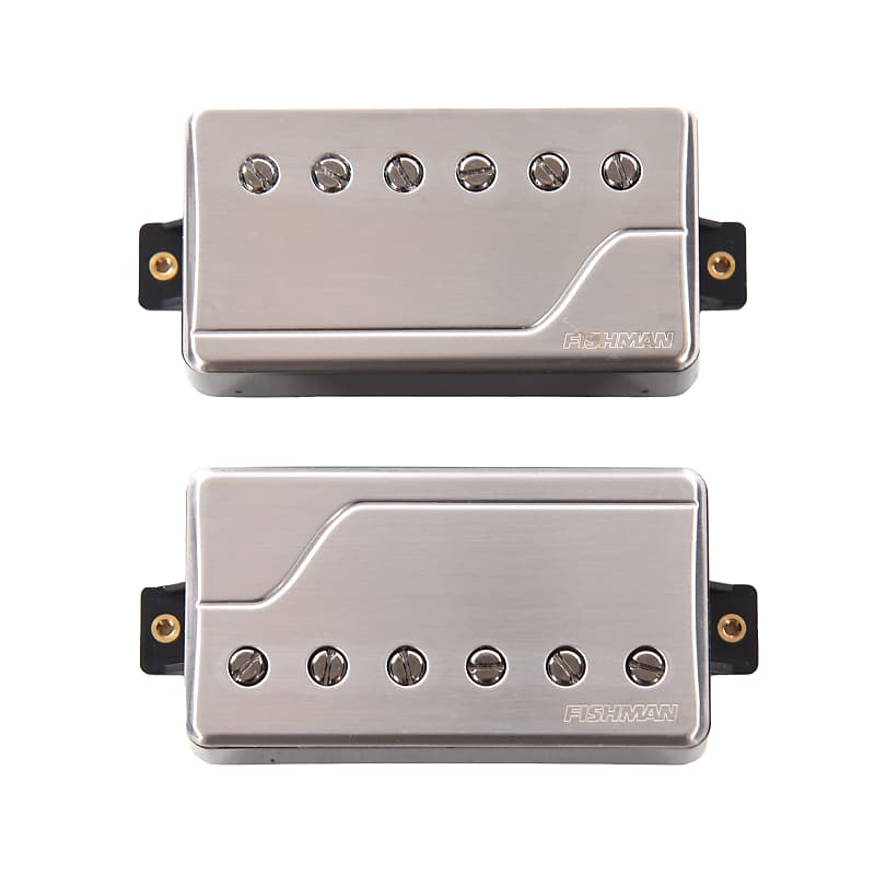 Fishman Fluence Richard Z Pickup Set Brushed Stainless | Reverb