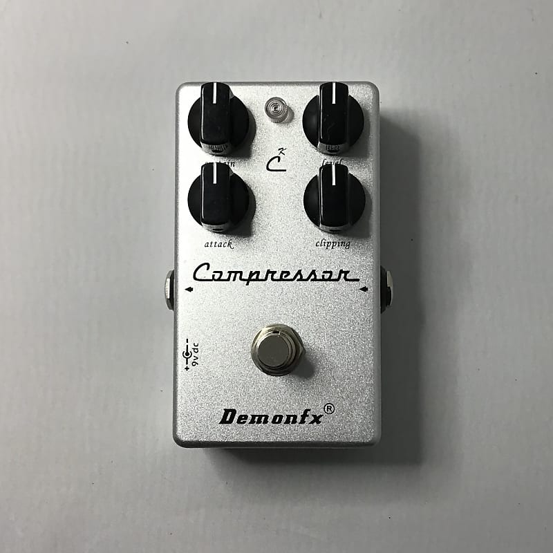 DemonFX 4-Knob Compressor 2022 Silver | Reverb