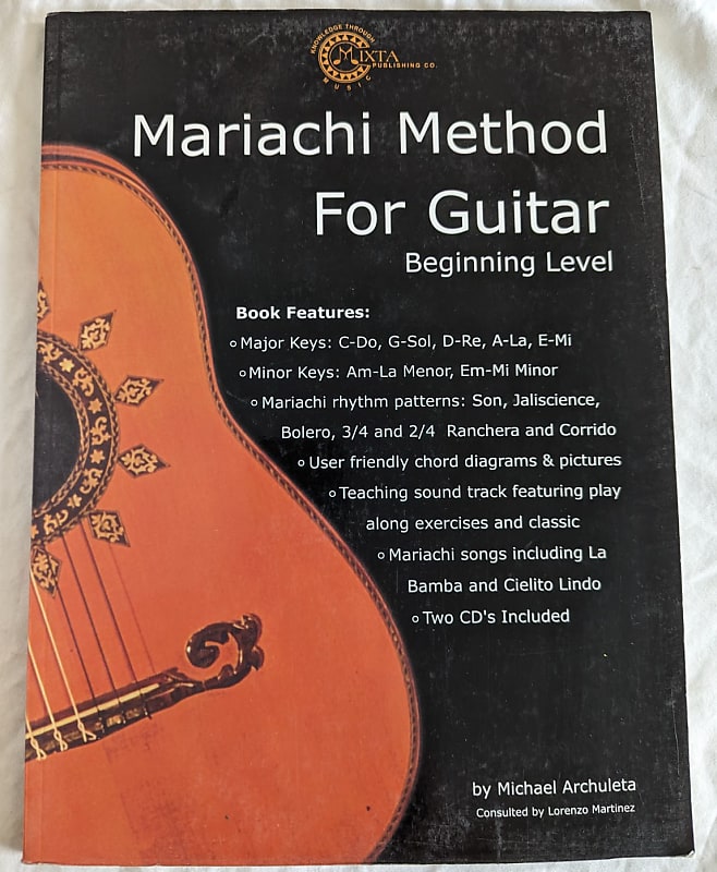 Mariachi Method For Guitar Beginning Level Michael Archuleta | Reverb