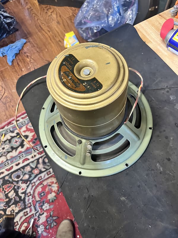 University Model 6201 12” dia speaker 1950s | Reverb