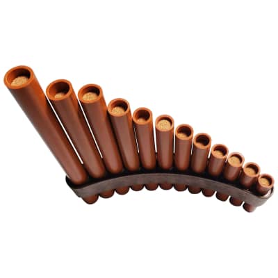 Pan Flute Traditional Musical Flute Instrument-18 keys (B-F) | Reverb