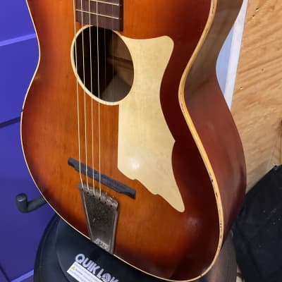 Silvertone Parlor Guitar - 1950s - Sunburst - American | Reverb