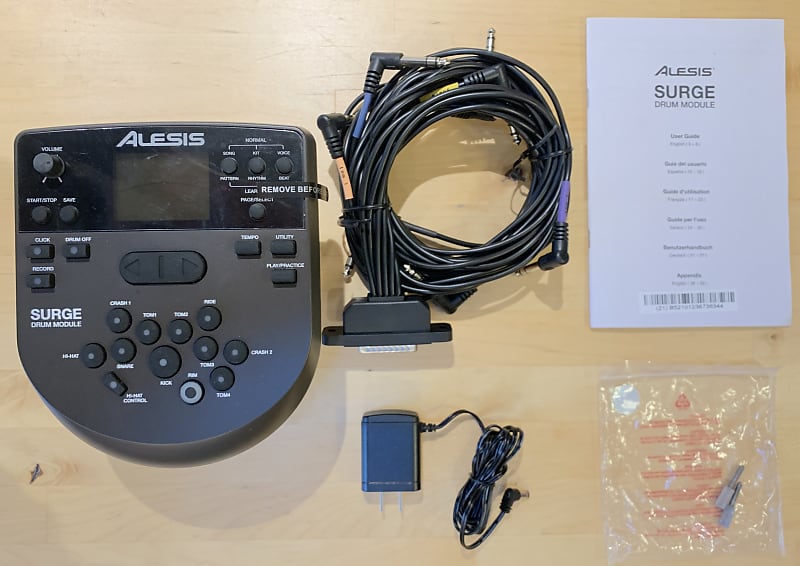 Alesis Surge Drum Module - with Cable Snake Harness and Power | Reverb