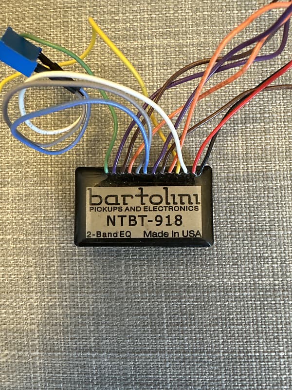 Bartolini NTBT-918 2020? - Black | Reverb