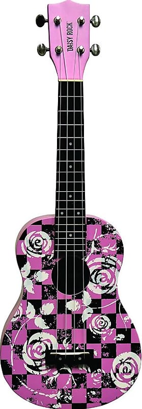 Daisy Rock Concert, 4-String Ukulele, Punk Pink (DRU-3) | Reverb