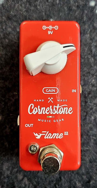 Cornerstone Music Gear Flame Xs Boost - Red | Reverb
