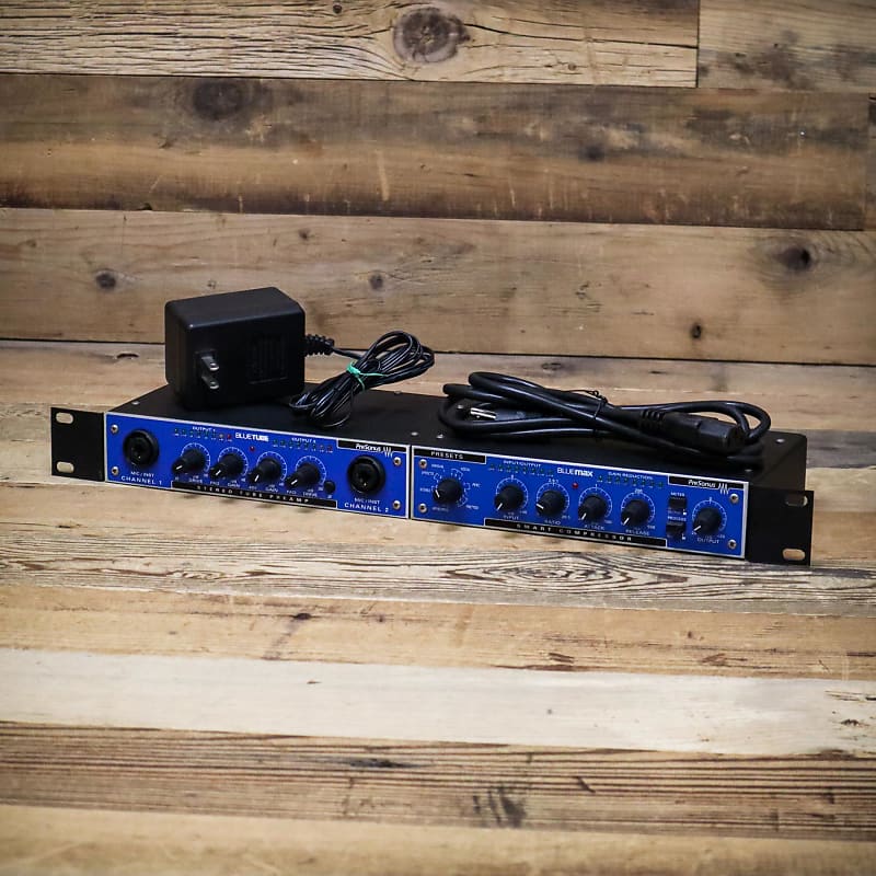 PreSonus BlueTube Mic Pre and BlueMax Compressor Combo | Reverb