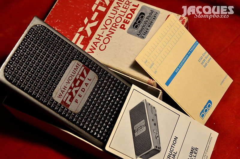 DOD FX-17 wha volume with box & manual | Reverb