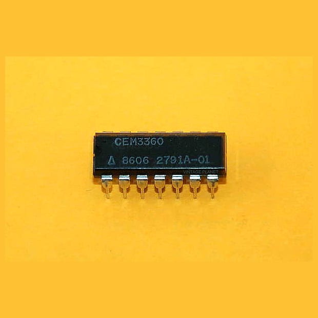 Curtis CEM3360 - Dual VCA - NOS | Reverb