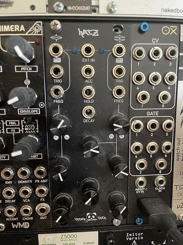 Patching Panda Hatz Eurorack Drum Module | Reverb