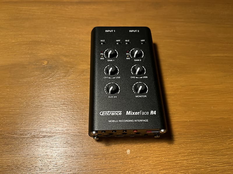 Centrance Mixerface R4R Black Portable Recorder and Audio | Reverb