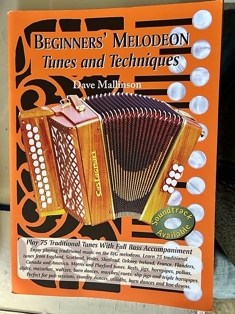 Mallinson Beginners Melodeon Tunes & Techniques D/G 2025 - | Reverb