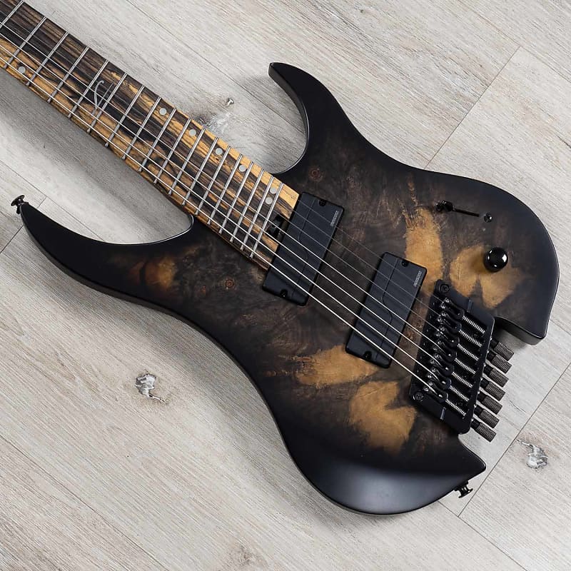 Legator Ghost G7FOD 7-String Multi-Scale Headless Guitar, | Reverb
