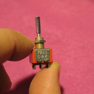 C&K 7211 MADE IN USA mini 3-position switch for luthier | Reverb