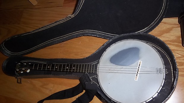 BELTONE 4 String Tenor banjo Remo skin usa | Reverb