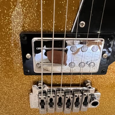 Reverend Bayonet Custom 2021 Gold Sparkle | Reverb