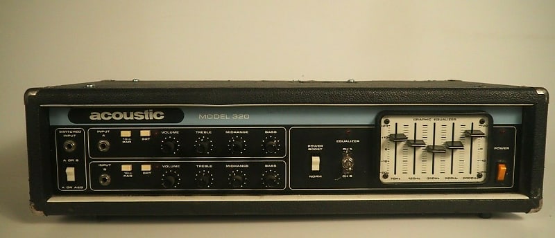 Vintage Acoustic Control Corp. 320 Guitar / Bass Amplifier | Reverb