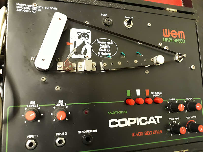 WEM Watkins Copicat IC400 *Varispeed* tape echo delay | Reverb