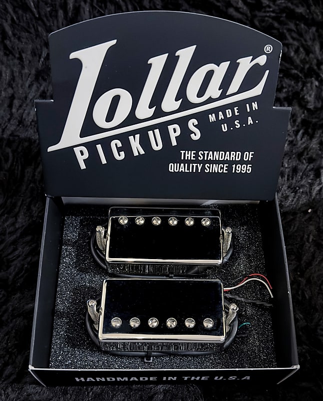 Lollar Imperial High Wind Pickup Set 2020- Nickle | Reverb