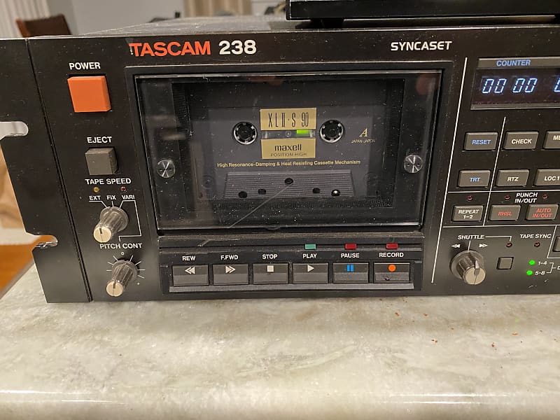 Tascam Tascam 238 8-Track Cassete Recorder with RC-88 Remote | Reverb