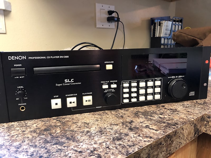 Denon DN-C680 Rack Mounted CD player | Reverb