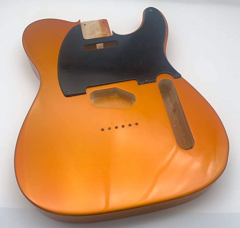 Nitro Lacquer Aged Relic Candy Tangerine T-Style Vintage | Reverb