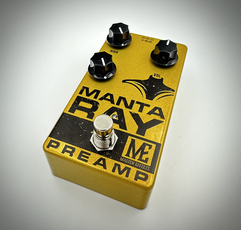Master Effects Manta Ray 2-Band Bass Preamp EBMM stingray | Reverb UK