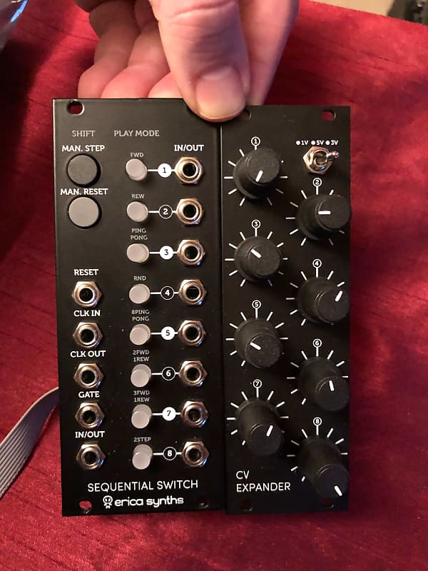 Erica Synths Sequential Switch v2 with Expander | Reverb
