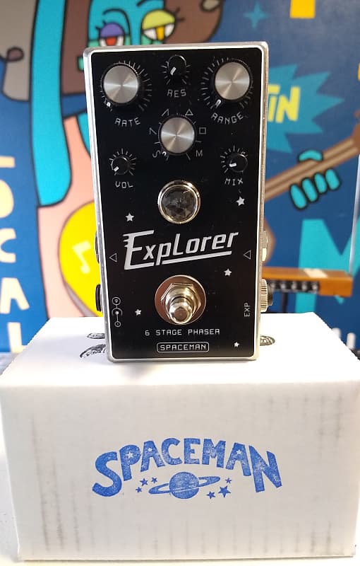 Spaceman Explorer Analog Phaser | Reverb