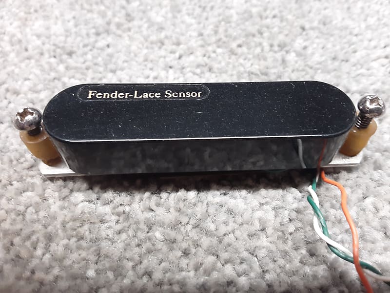 Fender-Lace Sensor Gold- Black cover 90s | Reverb