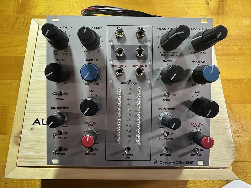 Audio Gear Obsession DYNAMICENGINE Dual Compressor-Limiter | Reverb