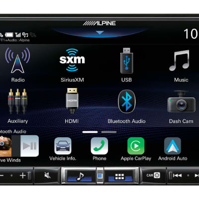 Alpine iLX-507 7" Digital multimedia receiver Apple CarPlay | Reverb