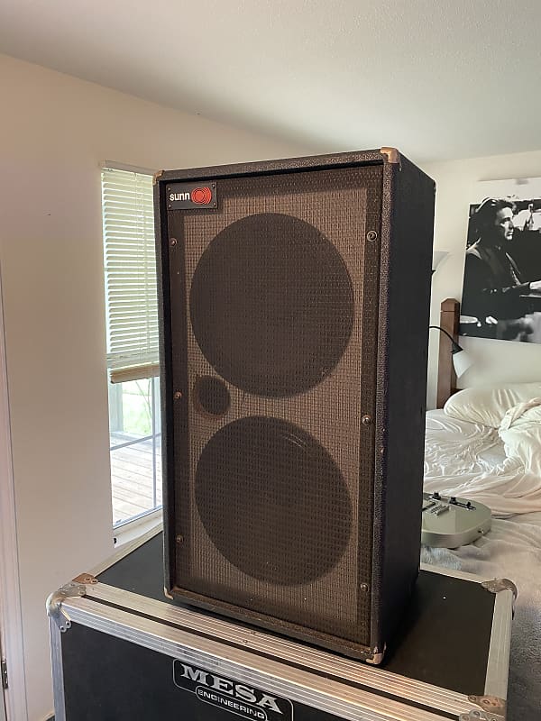 Sunn 2x12 Model 3m Guitar/Bass Cabinet Black | Reverb